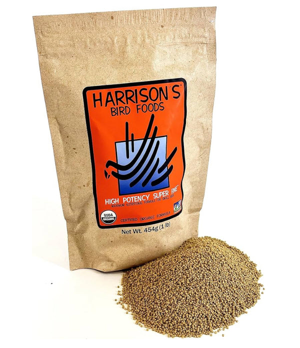 Harrison's Bird Foods High Potency Super Fine – Brenda & Billy's Aviary ...
